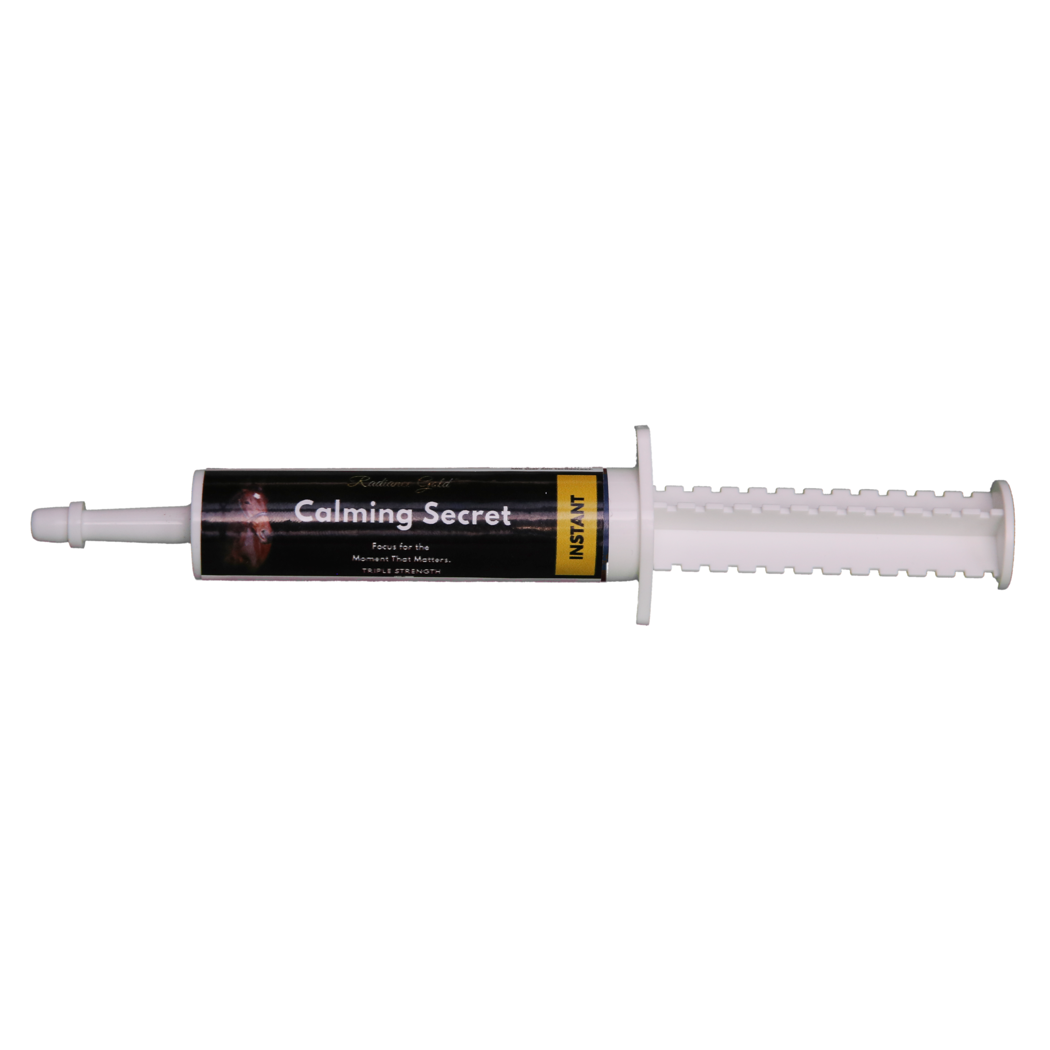 Radiance Gold Calming Secret - Instant Focus Support for Horses (Tripl